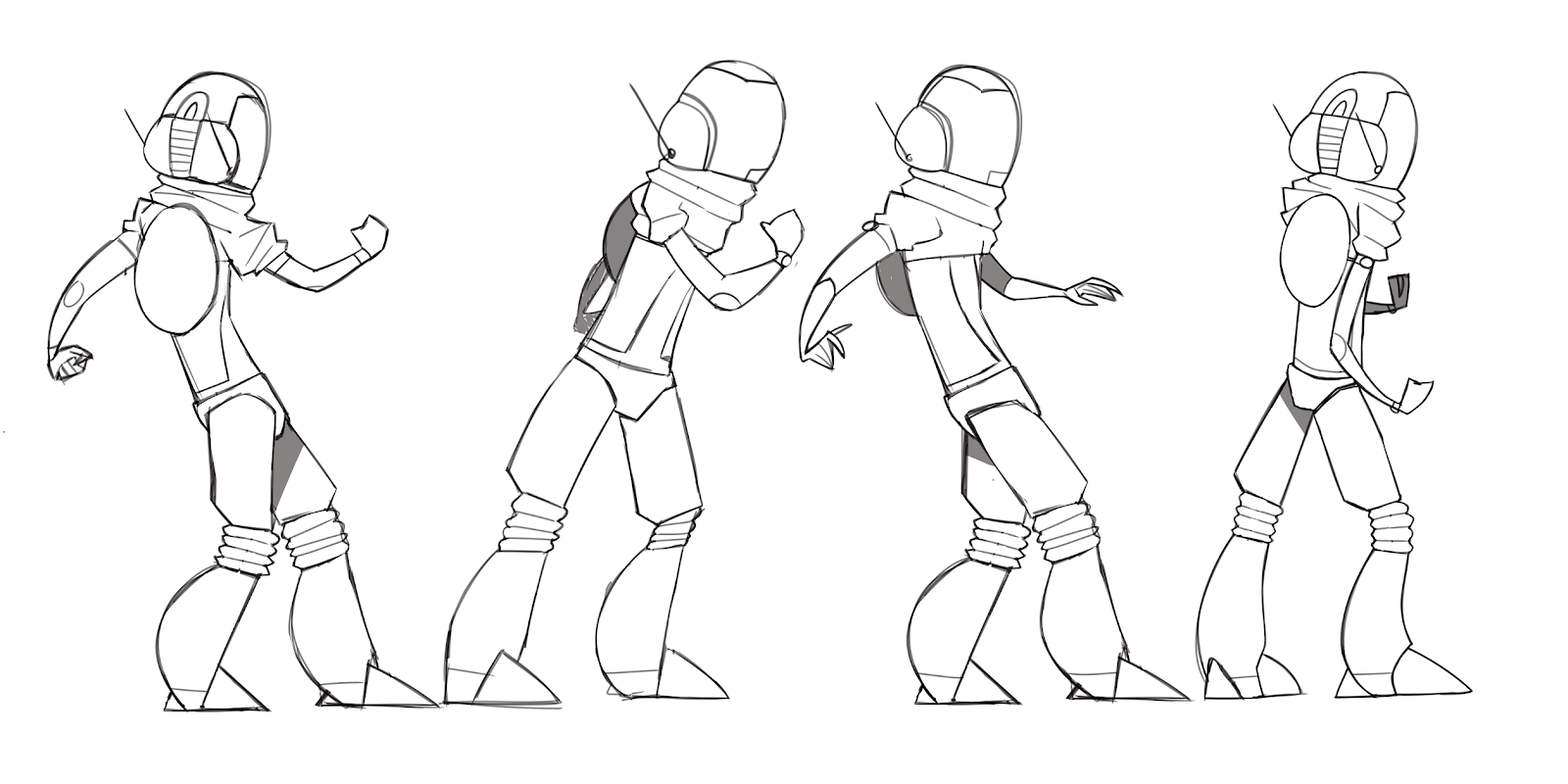 UCA - GAMES DESIGN ROCHESTER: simple walk cycle