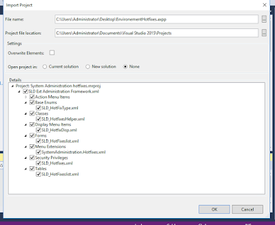Dynamics 365 Finance & Operations Talk: Export & Import Project