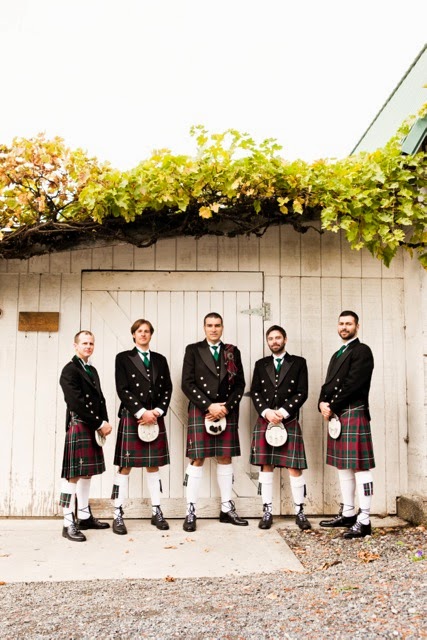 A Heavenly Ceremony Blog: Guys in Kilts, Gals in Green, A Sure Recipe ...