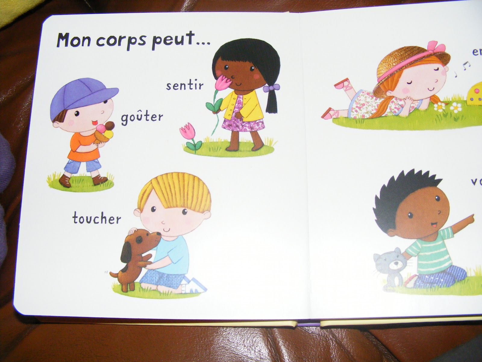 Les lectures de Mathilde: Imagier Je découvre... Mon corps