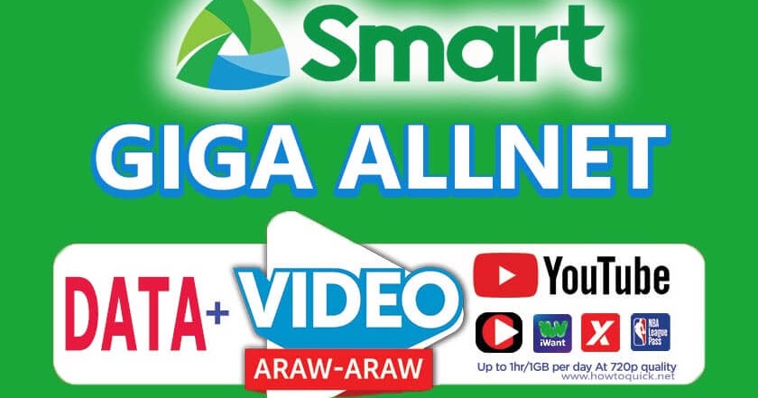 Smart GIGA AllNet Promo – Data, Unli calls and Texts to all Networks