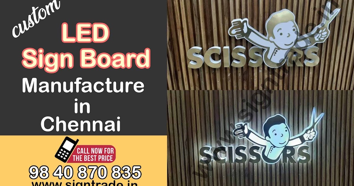 sign board chennai