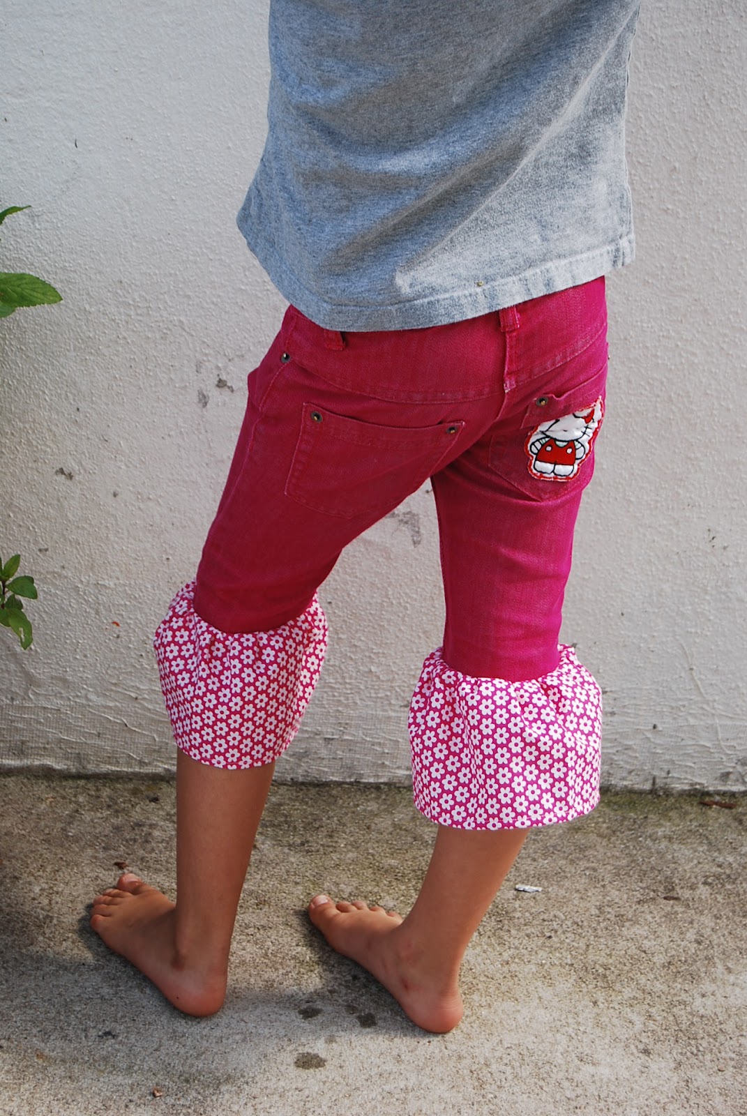 Coisas de Fazer: Transformar calças em calções II :: Change pants to ...