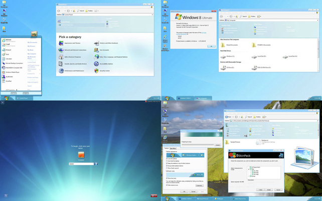 Windows 7 transformation pack for xp 2009 - stashokgiga