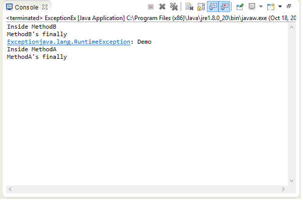 Exception Handling In Java ~ Hub Of Geekz