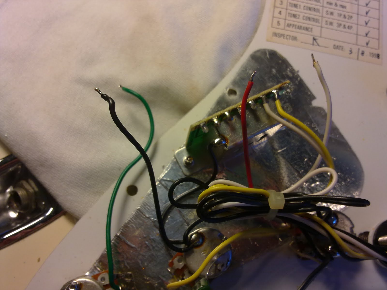 HT Guitars: Fralin Blender Mod