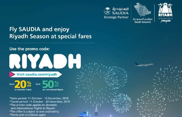 Saudi Airlines offers Riyadh Season offer with 20 to 50% discount on ...