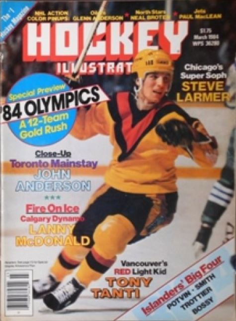 Greatest Hockey Legends.com: Featured Hockey Legend: Tony Tanti