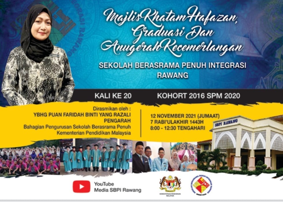 Hebahan Program yang akan berlangsung esok 12/11/2021.