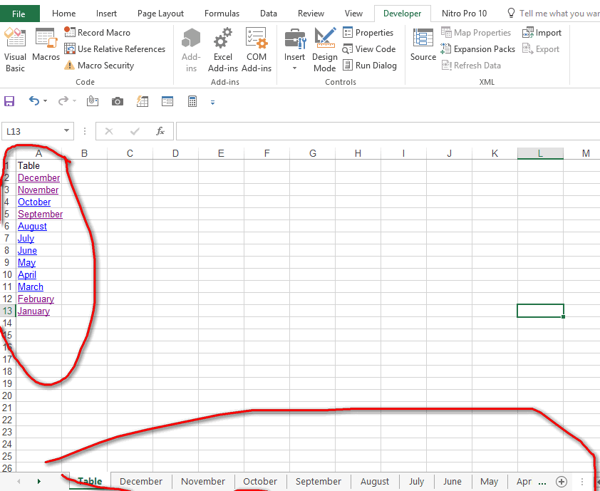 Worksheets List Excel worksheets-list-excel