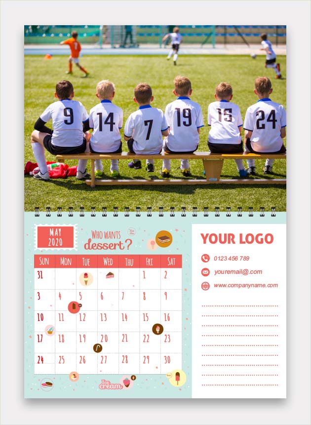 2020 Calendar Designs for Schools