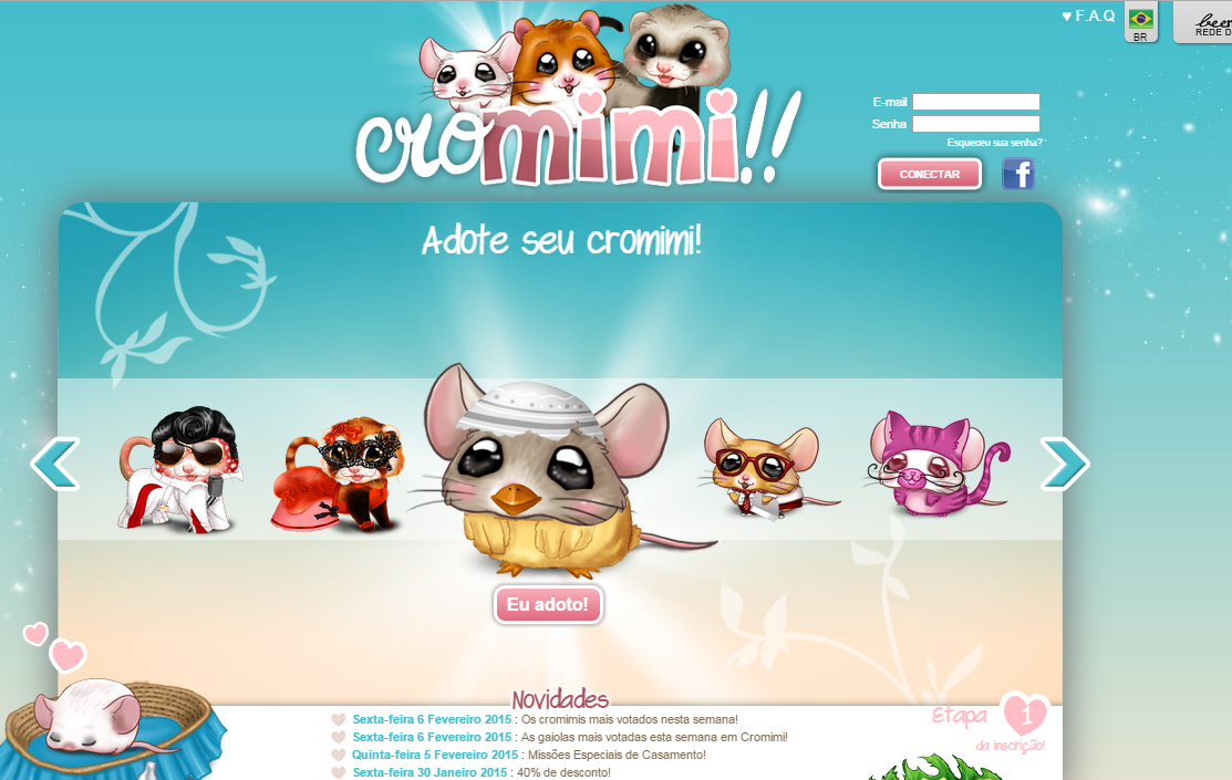 Tudo sobre Cromimi: Novo Layout no CROMIMI
