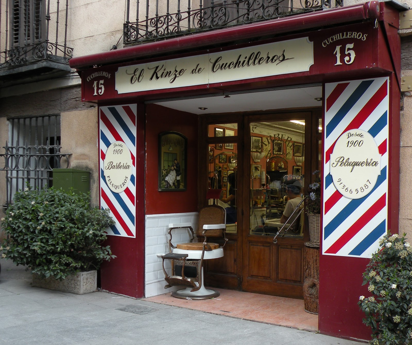 Mi Madrid recóndito: La barbería del centro