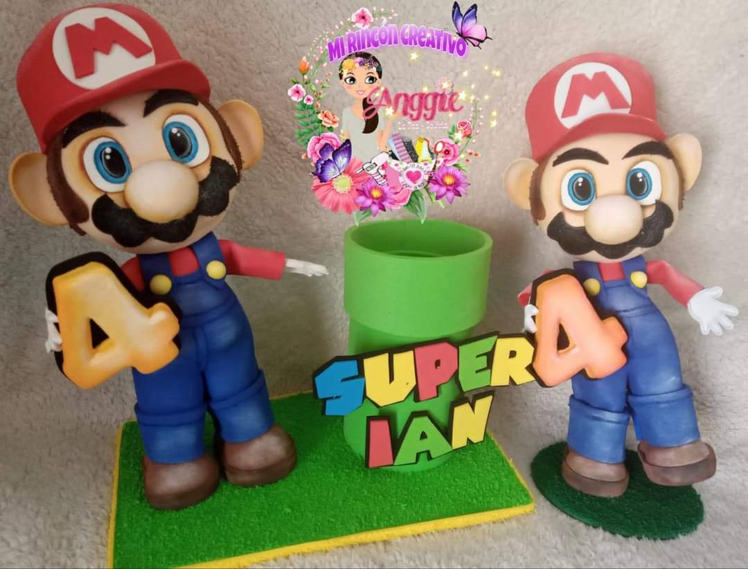 Molde super Mario para imprimir: Artes em EVA - Ver e Fazer