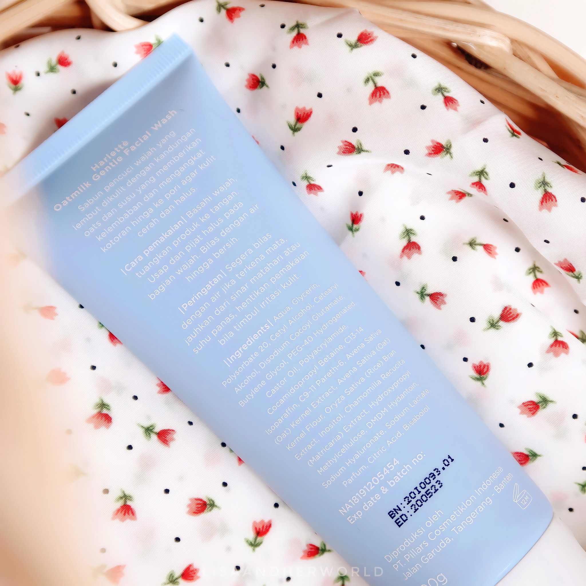 Harlette Beauty Oatmilk Series Review | Skincare untuk Kulit Sensitif ...