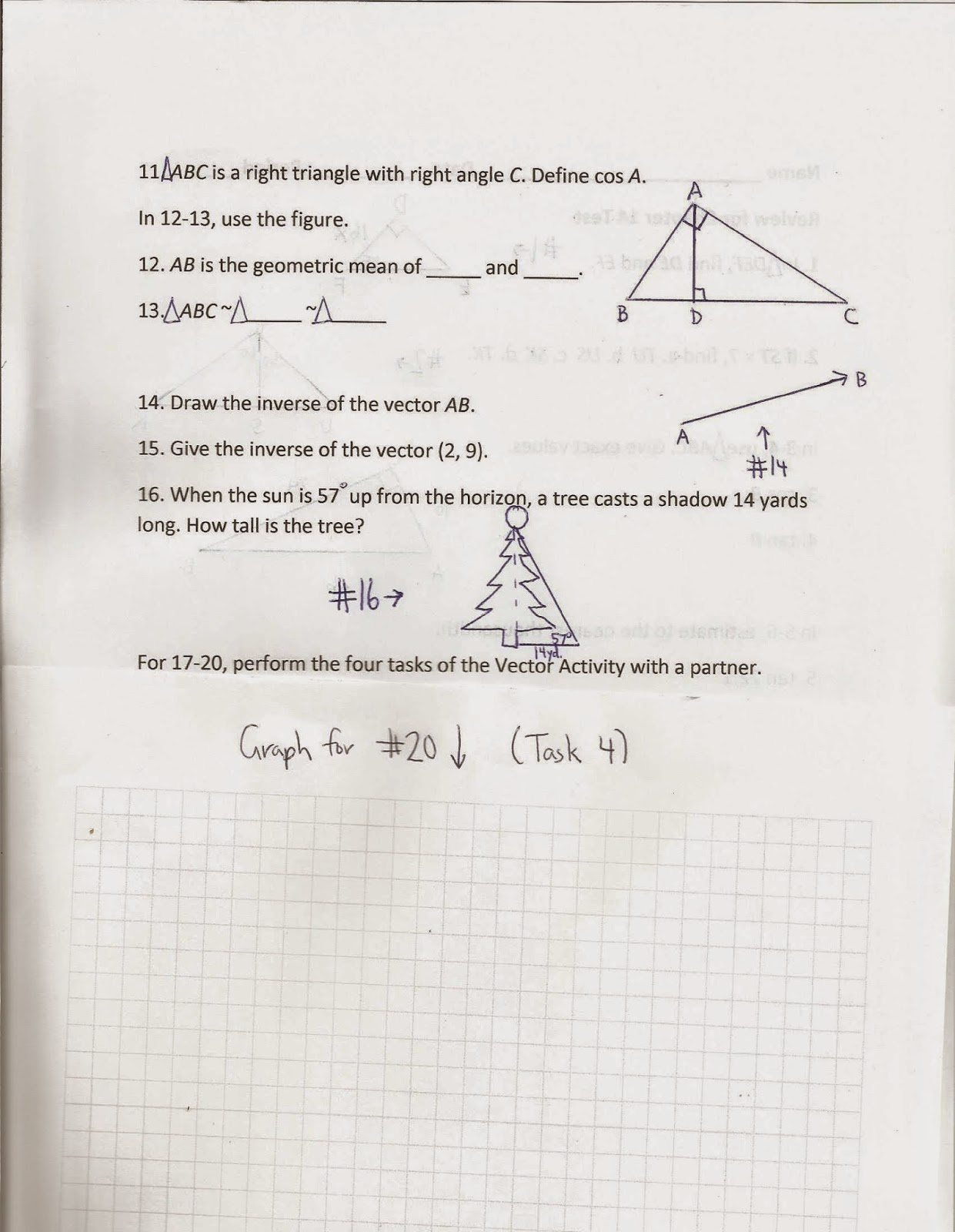 Geometry, Common Core Style: Chapter 14 Review (Day 149)