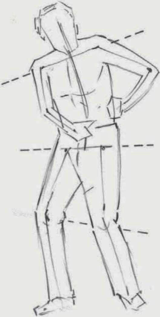 Drawings: BENDING & TWISTING FIGURES