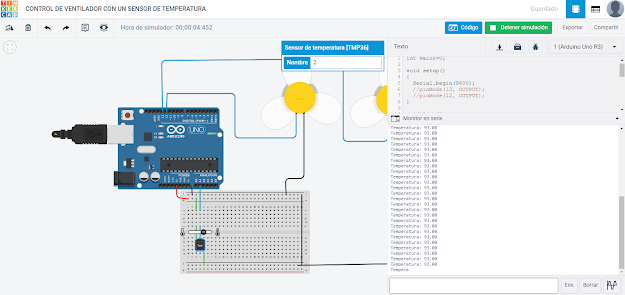 SIMULACIÓN EN ARDUINO DE VENTILADOR CONTROLADO POR UN SENSOR DE ...