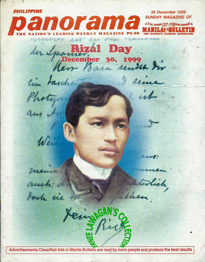 ALAM MO BA 'TO? (Do You Know This?): JOSE RIZAL ON THE COVERS