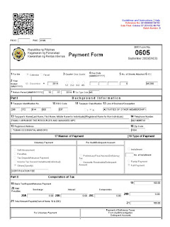 bir form 0605 - philippin news collections