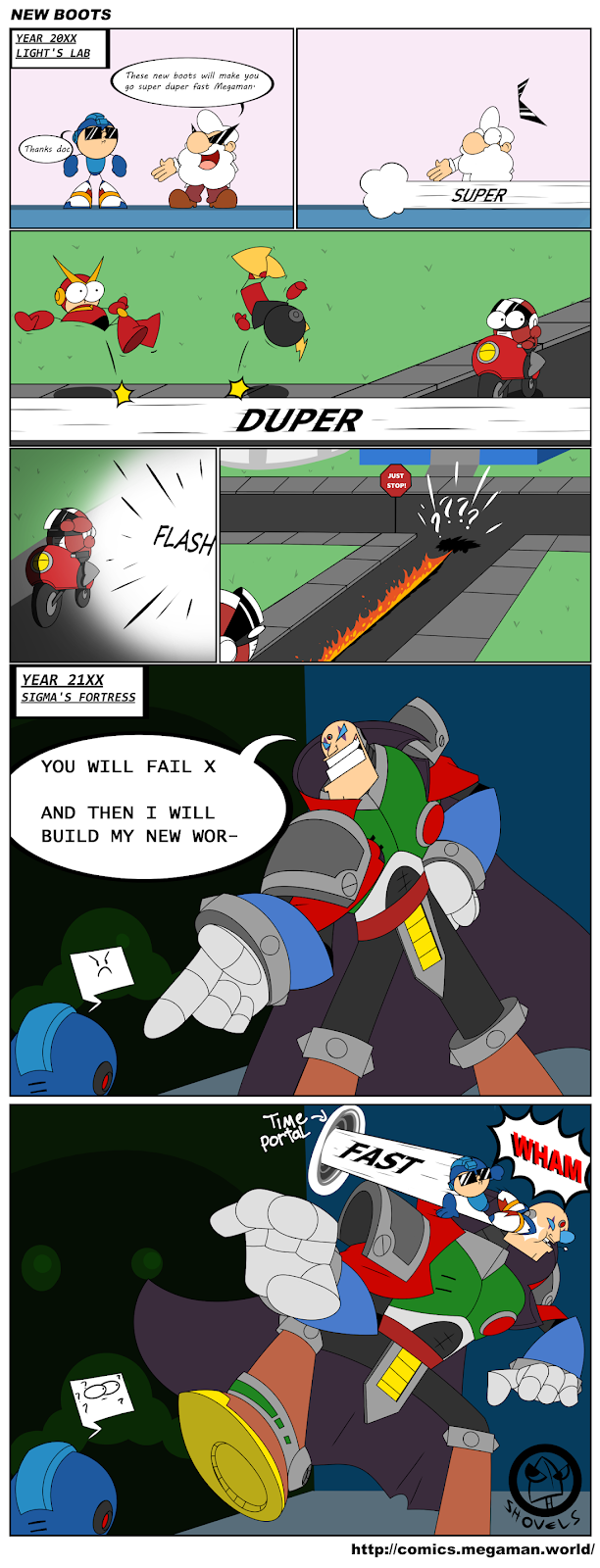 Mega Man World Comics: New Boots : Part II