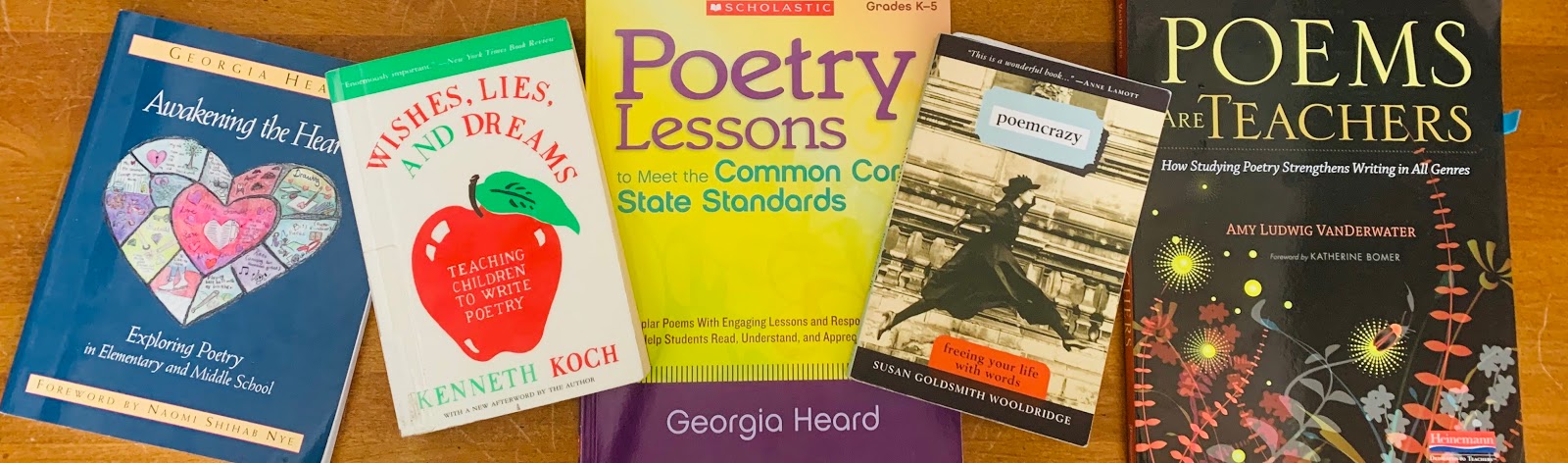Five Favorite Poetry Teaching Books