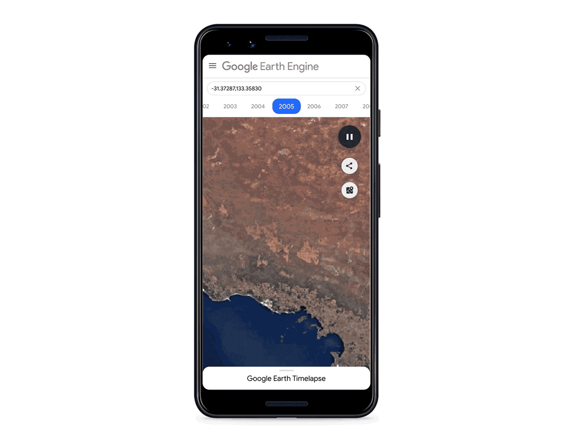 Google Earth’s Timelapse feature lands in your mobile devices