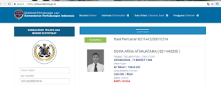 Ternyata Begini Caranya Print Out Database Sertifikat Pelaut Online ...