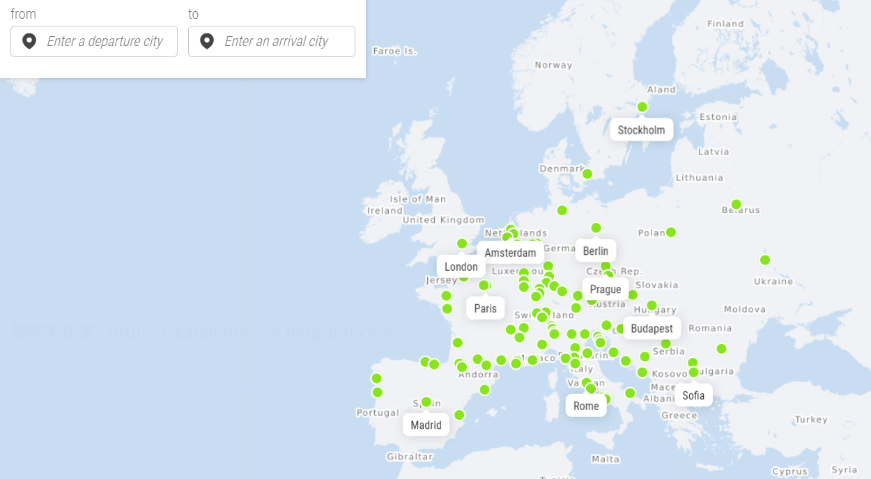 FlixBus 歐洲長途巴士線上購票教學