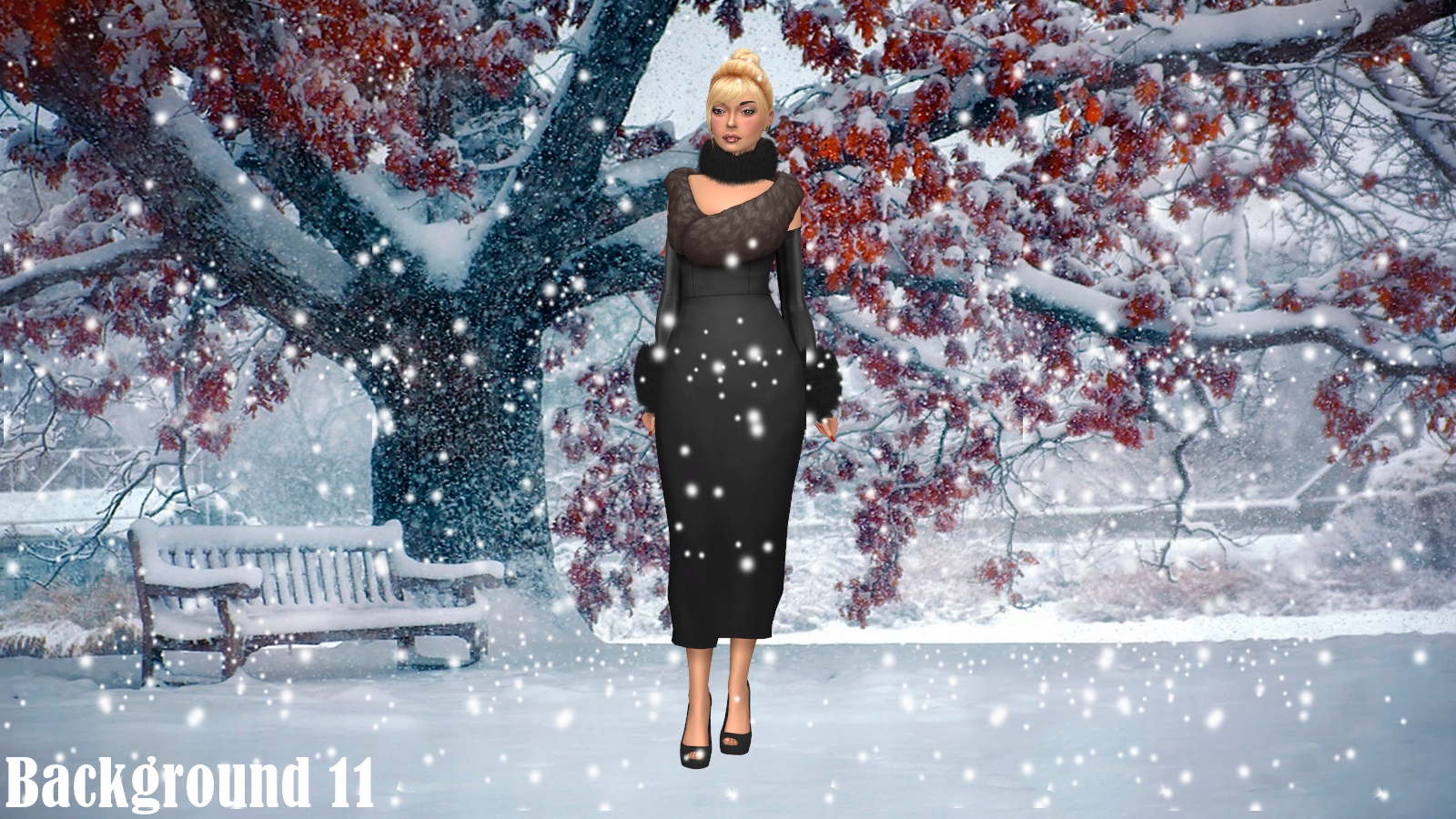 Annett's Sims 4 Welt: CAS Backgrounds - Winter 2018 - Part 2