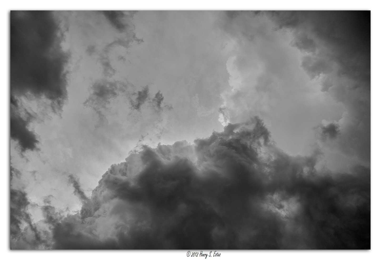 Henry S. Estes Photography: Greyscale Clouds