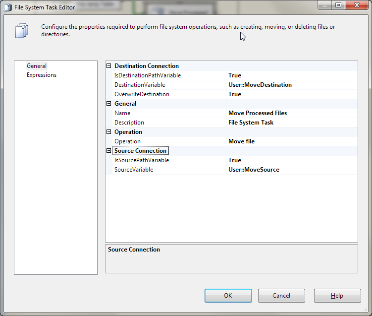 Greg on SQL: SSIS and the File System Task