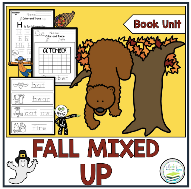 FALL MIXED UP BOOK UNIT ~ Book Units by Lynn