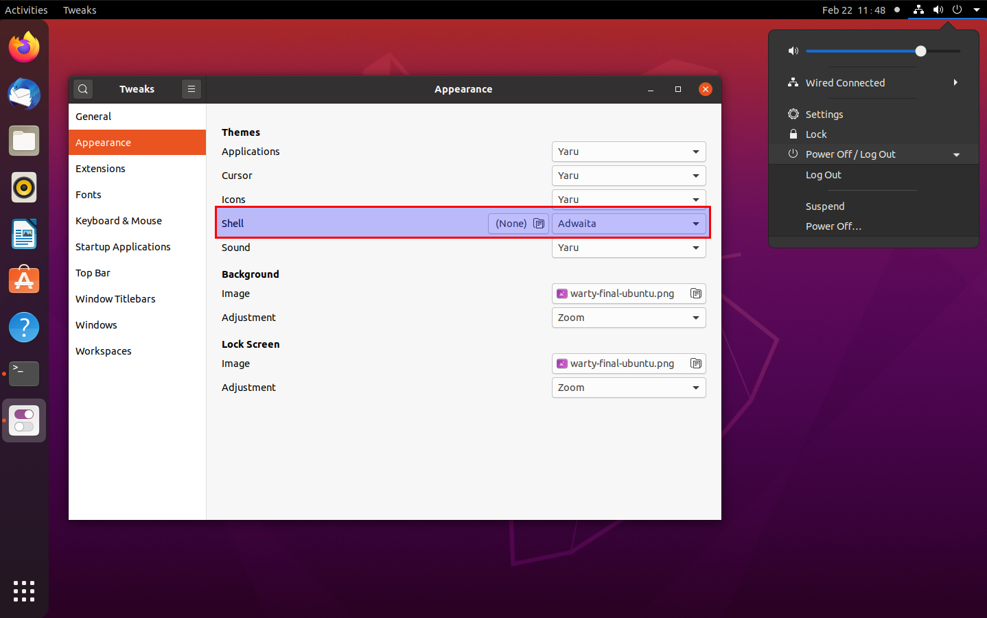 How To Install The Default GNOME Shell Theme Adwaita On Ubuntu 20 04 how-to-install-the-default-gnome-shell-theme-adwaita-on-ubuntu-20-04