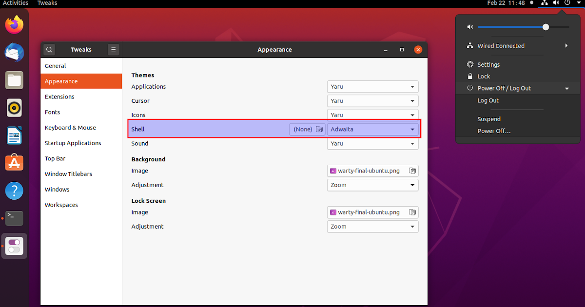 How To Install The Default GNOME Shell Theme (Adwaita) On Ubuntu 20.04, 20.10 And 21.04 - Linux ...