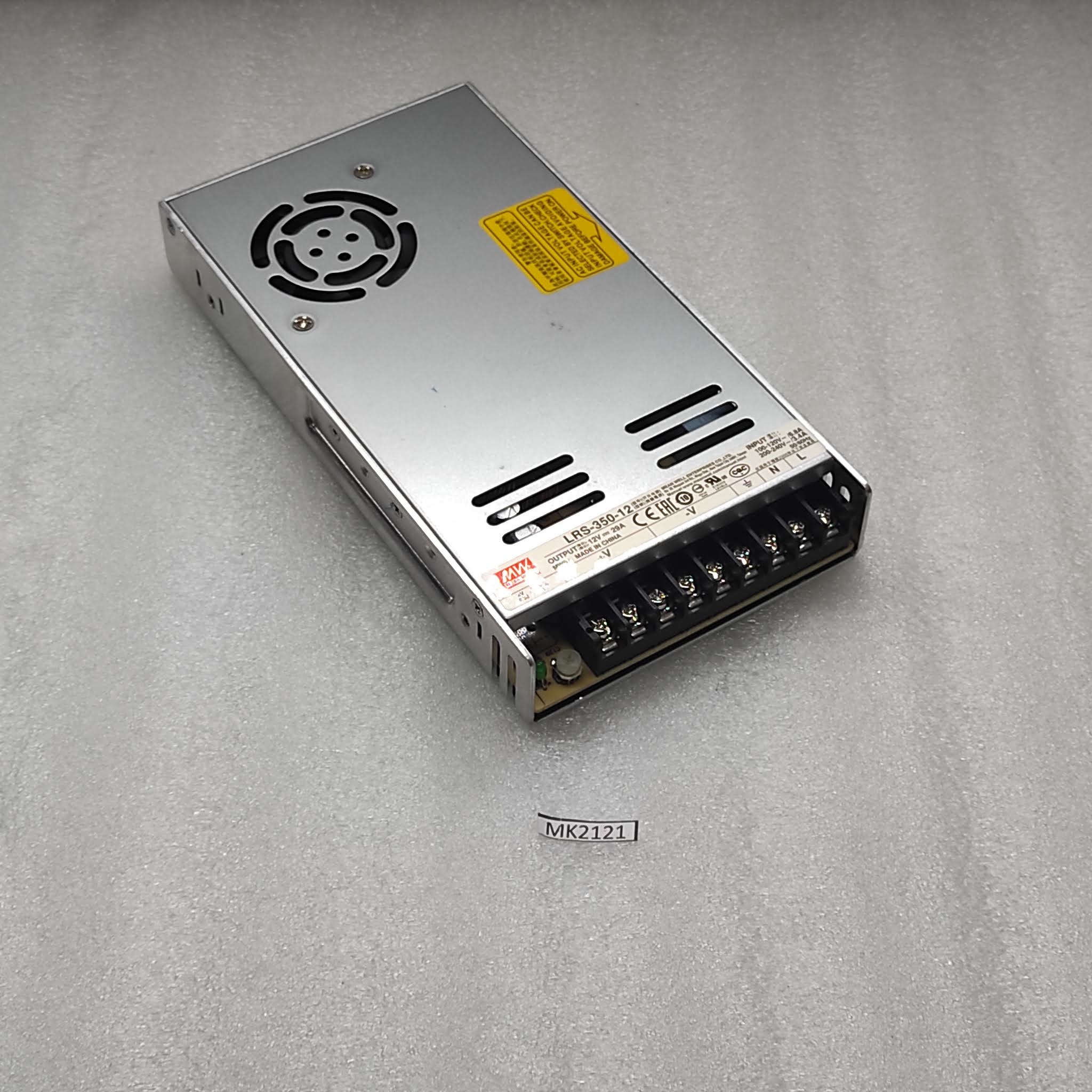 MEAN WELL LRS-350-12 POWER SUPPLY 12VDC 29A