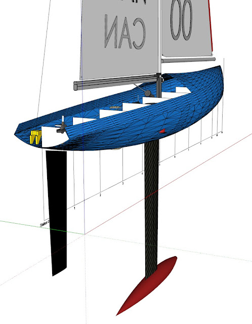 IOM Hull Design - Wave Piercing Bow