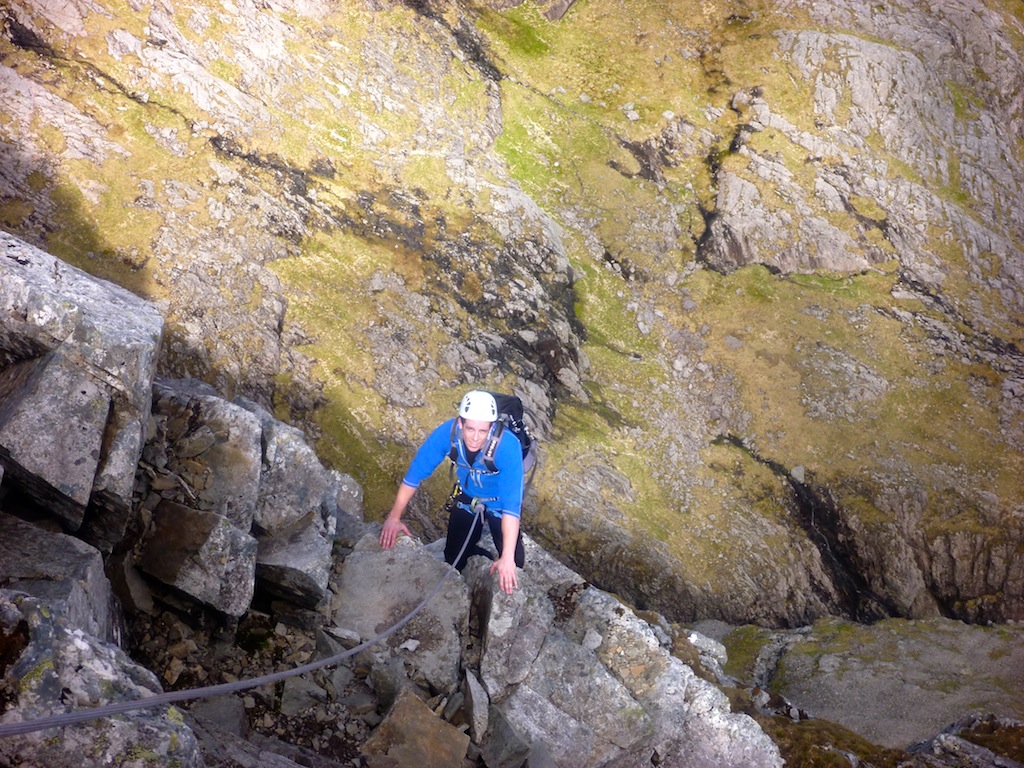 Alan Halewood: Tower Ridge and Ledge Route