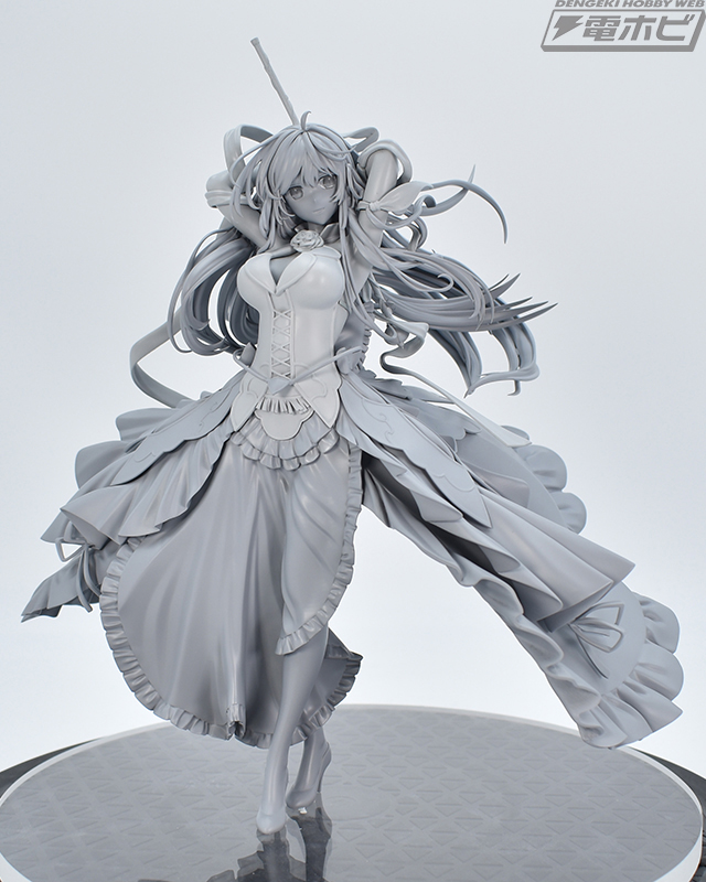 Prototipo sin pintar de la figura a escala 1/7 de Aliceliese Lou ...