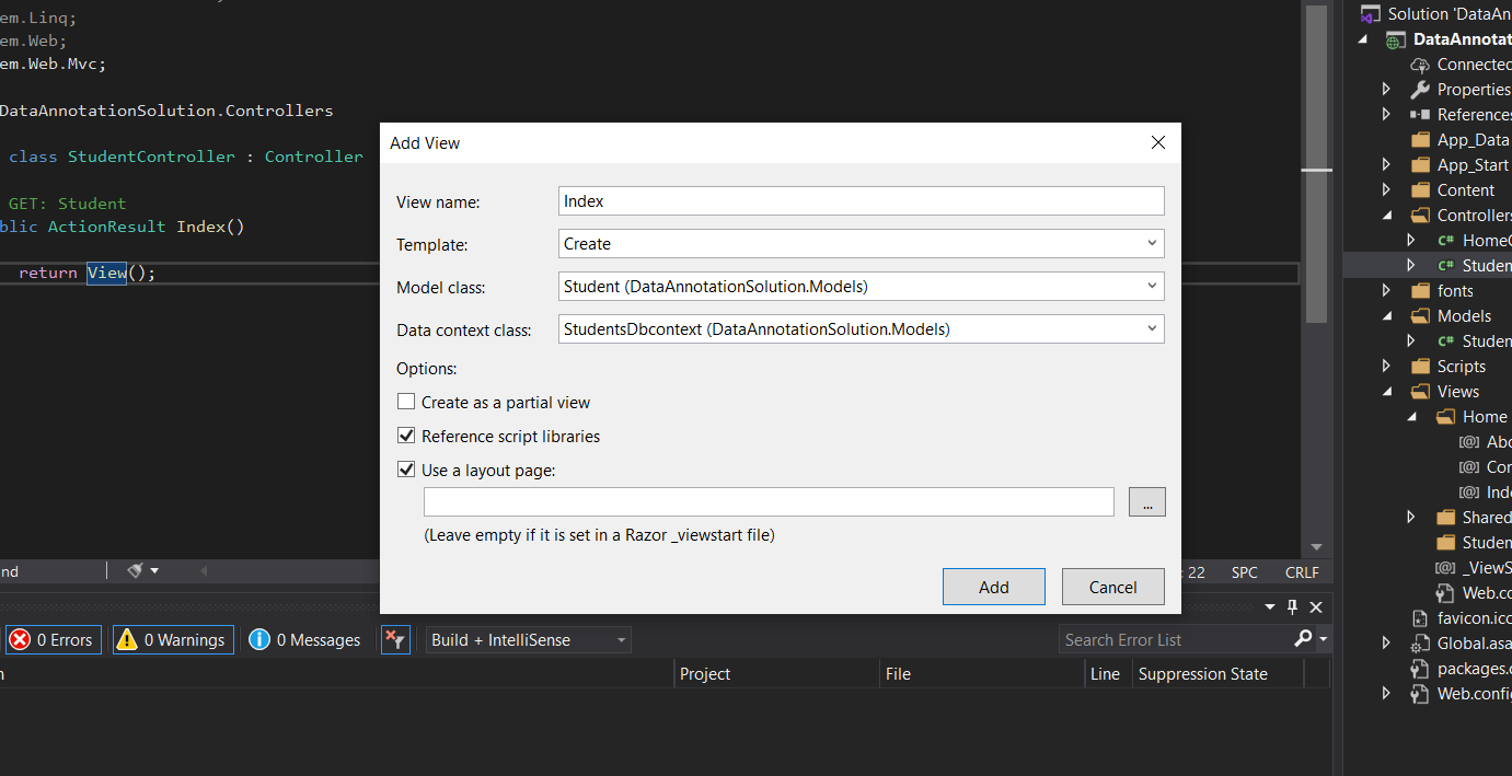 Sử Dụng Data Annotations Trong Aspnet Mvc