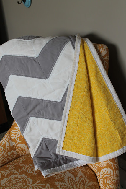 Jane's Girl Designs: Chevron Quilt Tutorial
