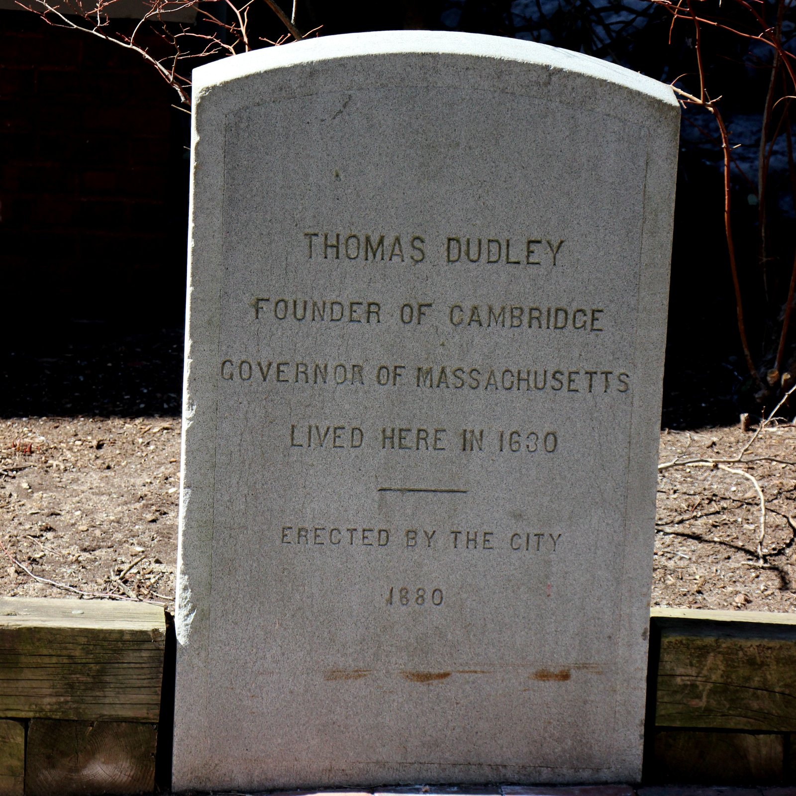 Salt Water New England: Harvard and Governor Thomas Dudley