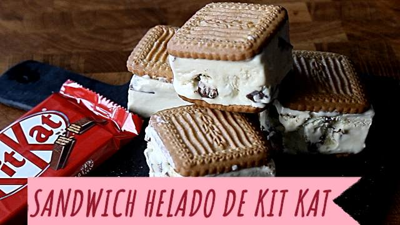 SANDWICH HELADO DE KIT KAT