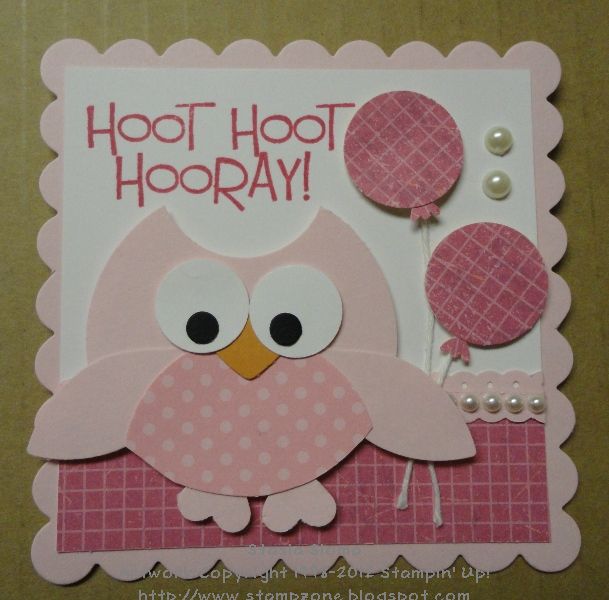 Stampin' & Scrappin' with Stasia: Hoot, Hoot Hooray!