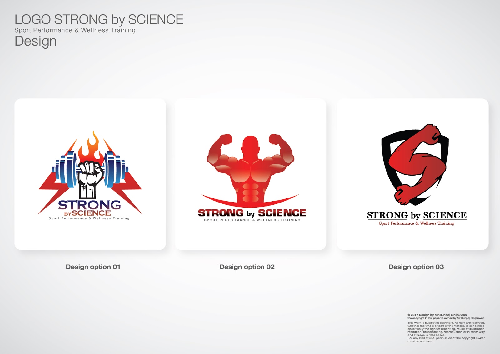 POJ_SHOWCASE DESIGN: Logo Strong by Science