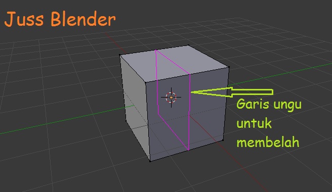 Cara Loop Cut and Slide pada Blender 3D [Teknik Dasar] - Juss Blender ...