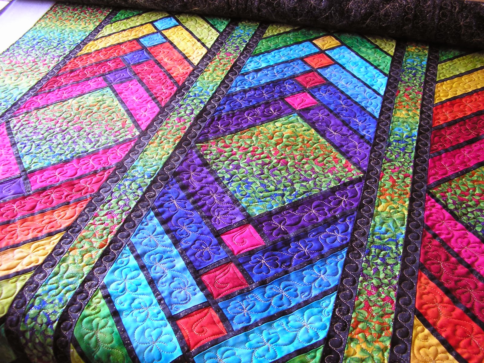 Creative Quilting by Debbie Stanton: 360 Shamrocks