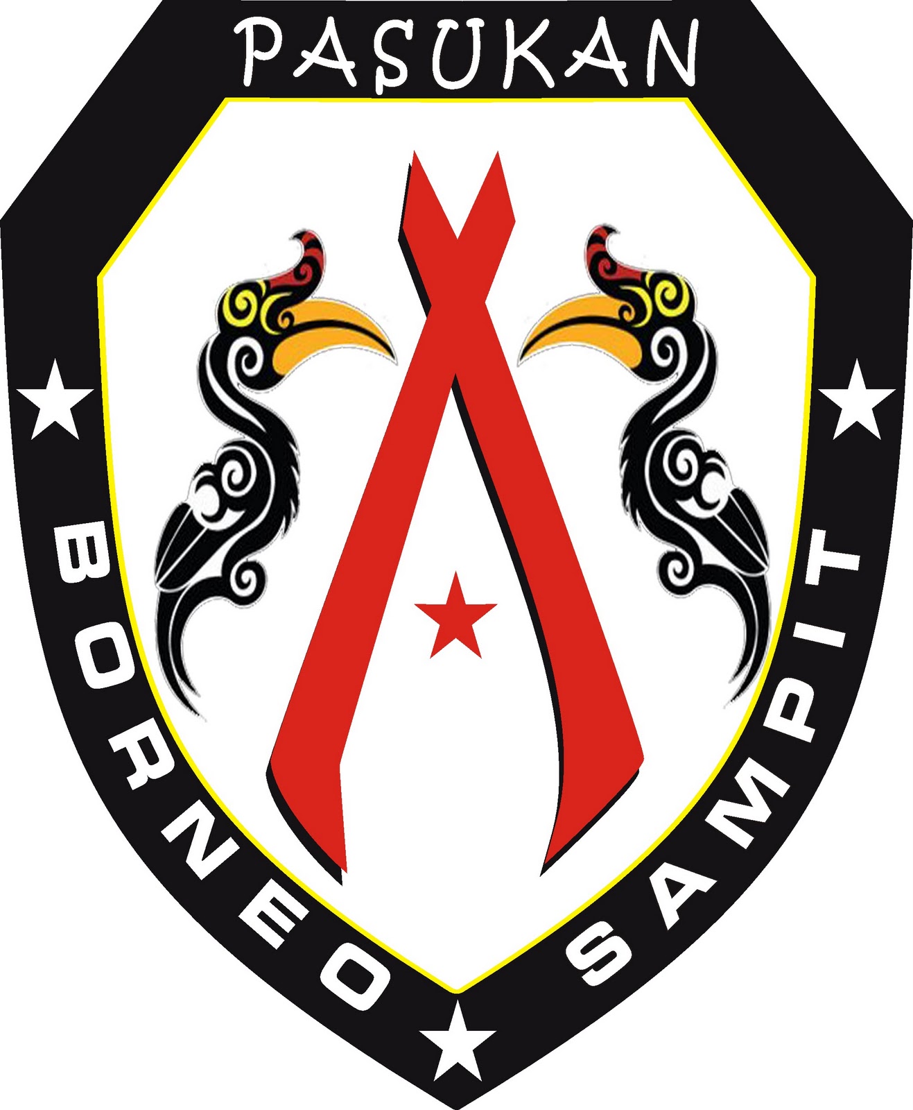 Pasukan Armada Borneo (Dannie olee): Lambang-Lambang Pasmada Borneo