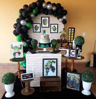 60 ideas para fiestas de Hulk