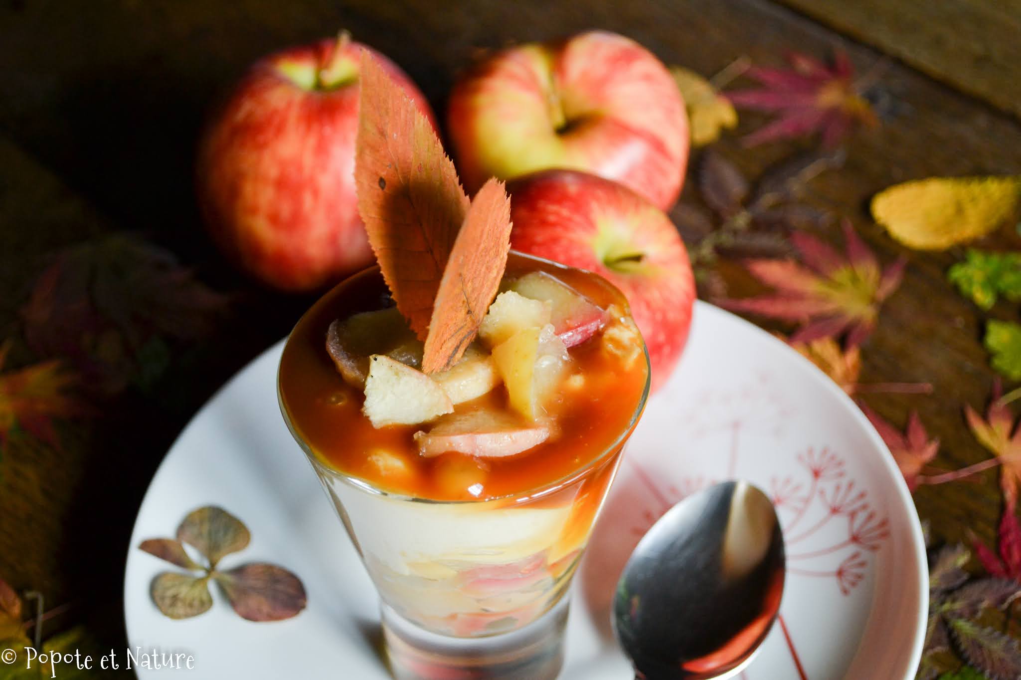 Popote et Nature: Des verrines gourmandes et parfumées aux pommes